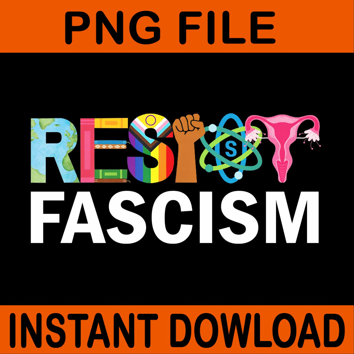 Anti Racist Anti Trump PNG, Anti Racist PNG – buydesigntshirt
