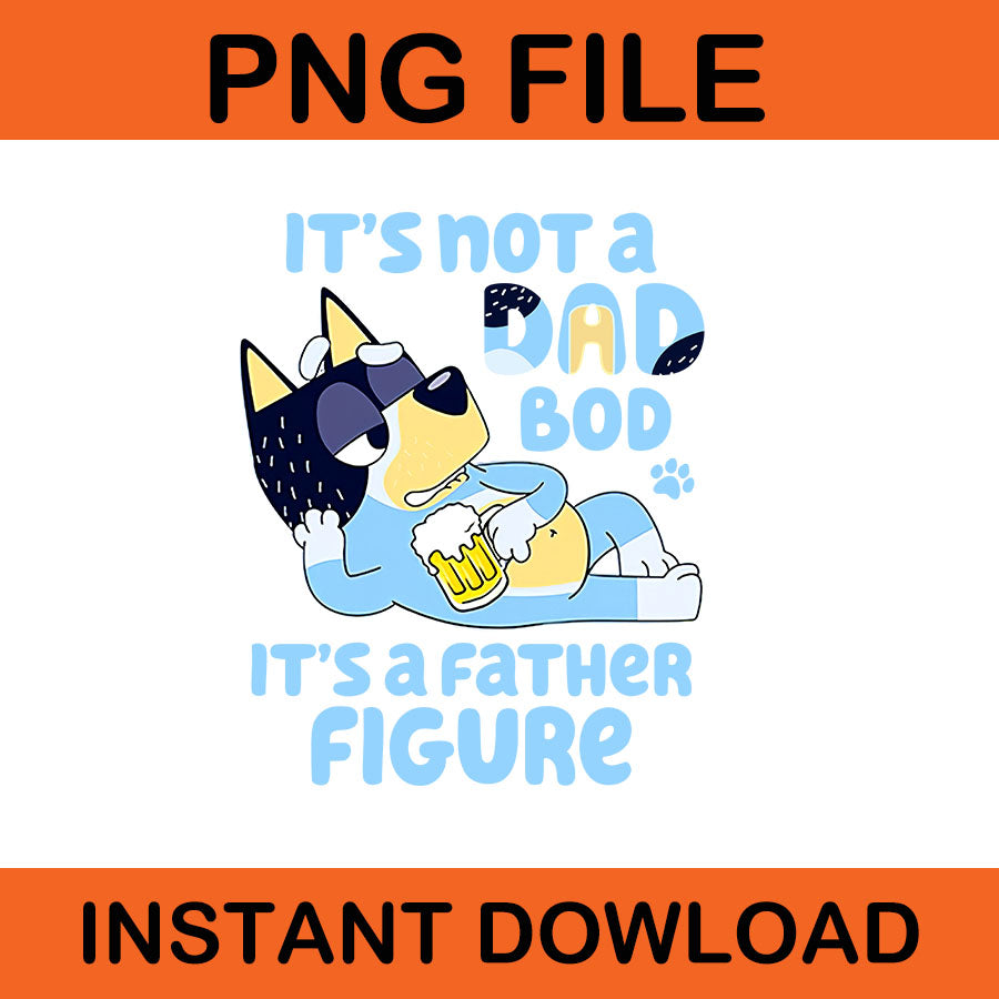 Bundle Blue Dog Dad PNG, Cartoon Character Bluey And Family PNG ...
