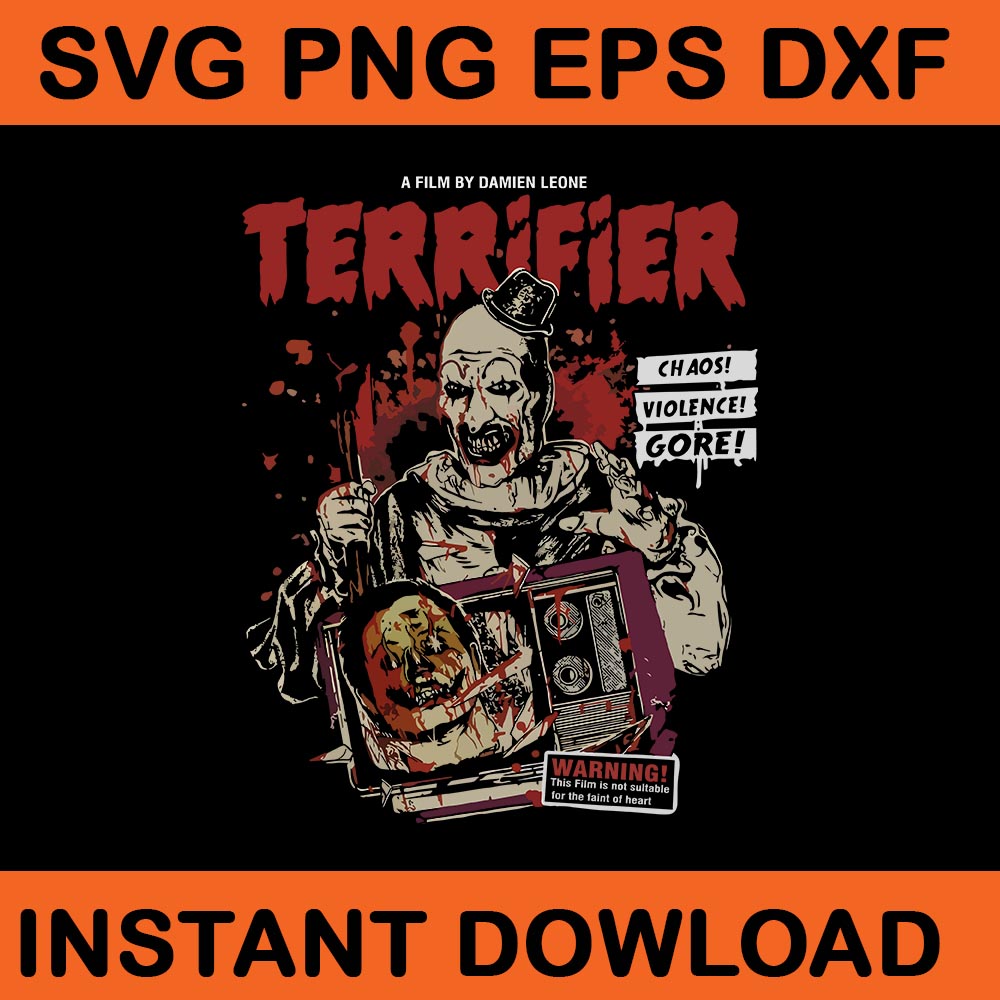 A Film By Damen Leone Terrifier Ghost SVG – buydesigntshirt