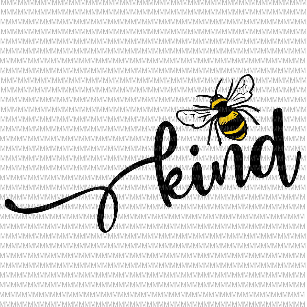 Bee kind svg, Be kind svg, Kindness svg, Bumblebee clipart, Bee kind v ...