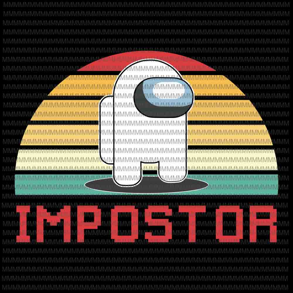 Among us vector, among us svg, impostor vector, impostor svg, vote sus ...