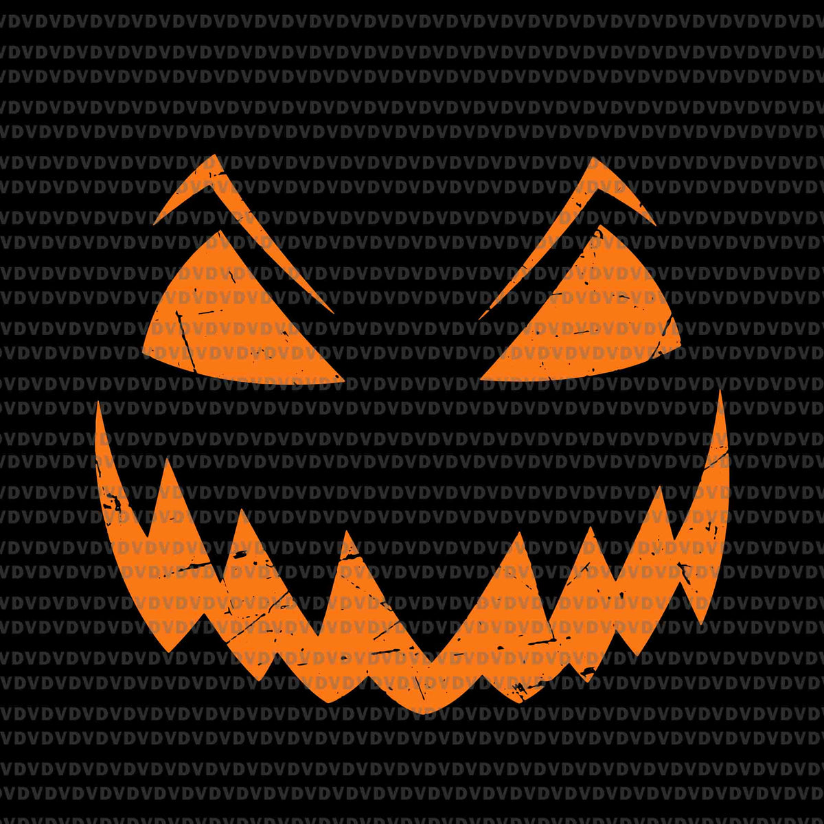 Scary Pumpkin Face Jack O Lantern Svg, Pumpkin Halloween Svg, Jack O L ...